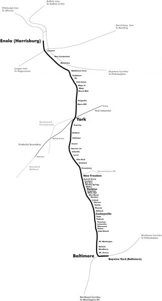 What is the Northern Central? – Conrail 1285